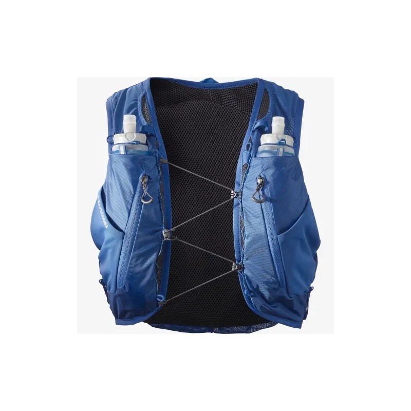 Sac SALOMON Adv Skin Cross Season 15 SET nautical blue TAILLANT TEXTILE M