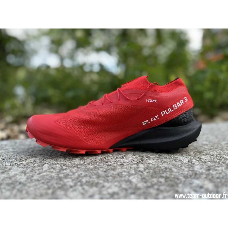 SALOMON S/LAB Pulsar 3 Mixte fiery red / fiery red / black GDP UNIVERSEL 42